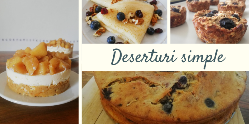 8 deserturi simple pe care trebuie să le încerci - Andreea Marc